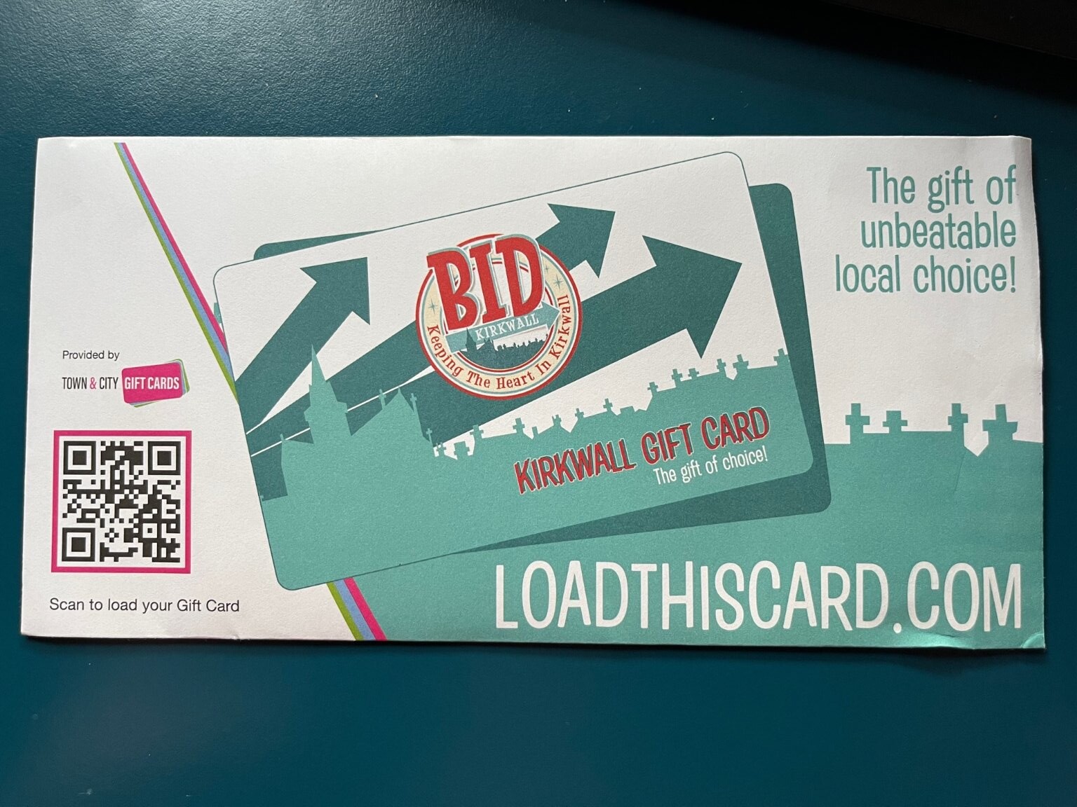 Load at home Kirkwall Gift Cards | Kirkwall BID